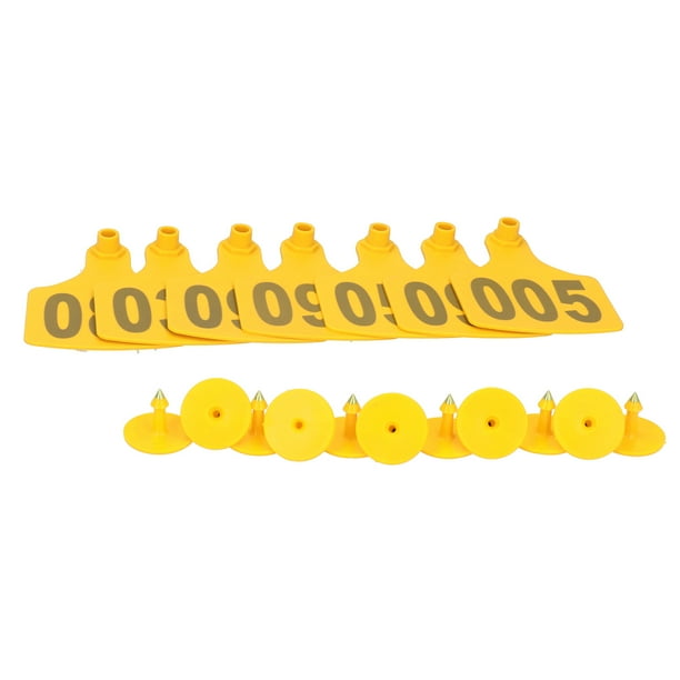 001-100 Numbers Ear Labels, Ear Tags, Marking Equipment For Livestock ...