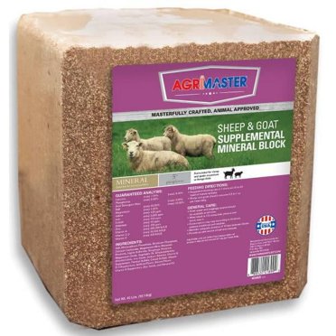 Ridley Sheep and Goat Outdoor Protein Block for Pasture Diets, 33lb ...