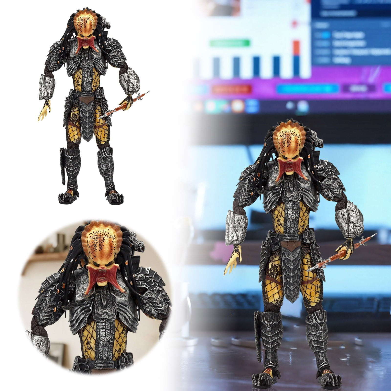 Click here for Cjiawei Avp 7 Inch Scale Figure Alien Vs. With Dam... prices