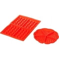 Food Grade Silicone Waffle Mold, Reusable & Flexible Non Stick Easy to ...