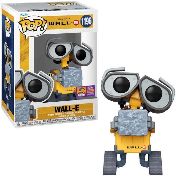 Funko POP! Disney Pixar Wall-E (Trash Cube) #1196 Wondercon 2022 ...
