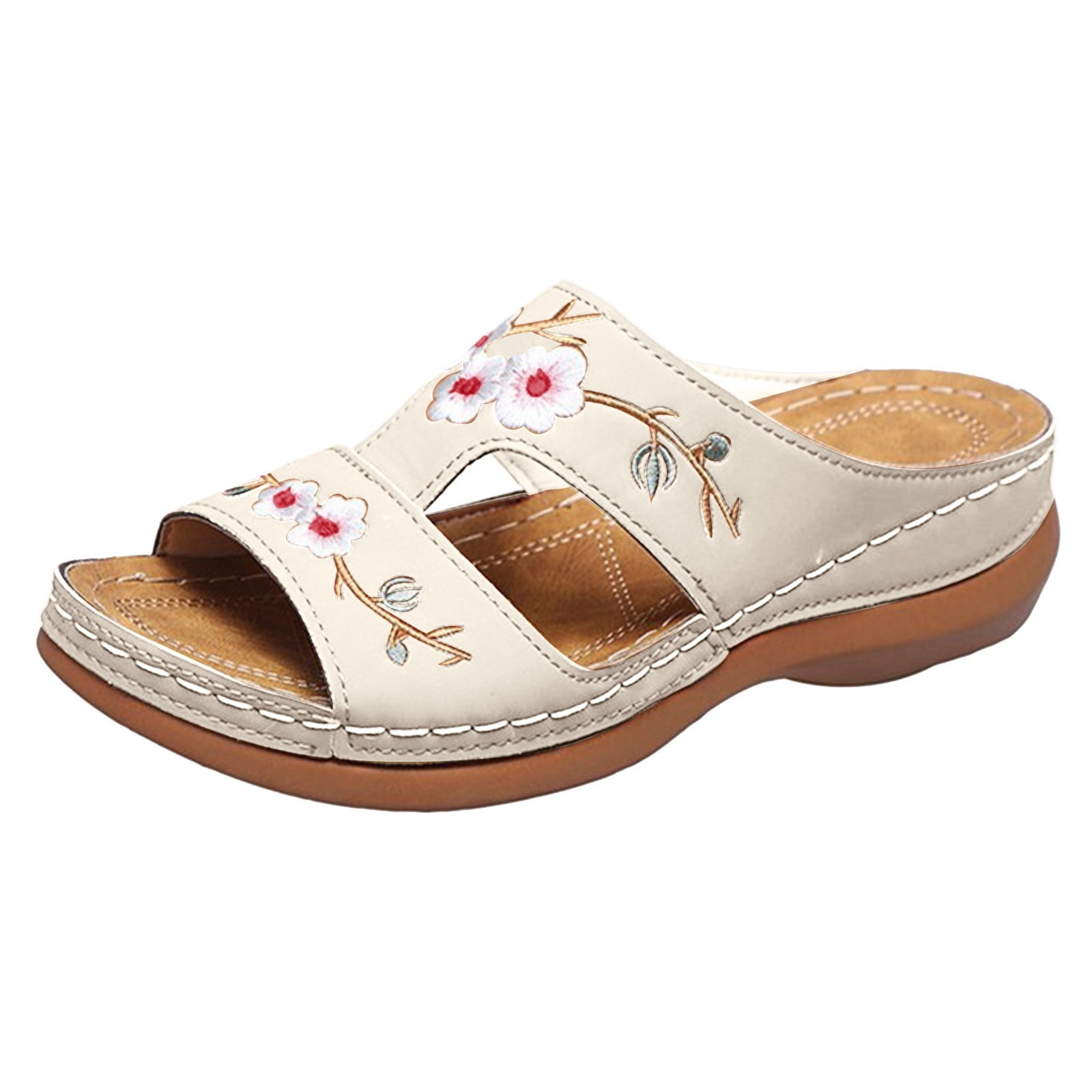 Click here for Fukaraa Comfortable Wedge Flip Flops Women Orthope... prices