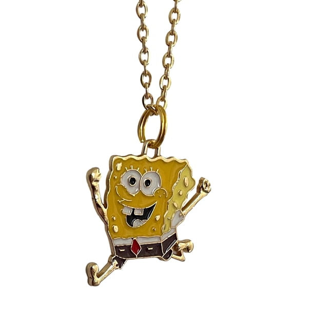 Spongebob Necklace Cartoon Pendant - Walmart.com