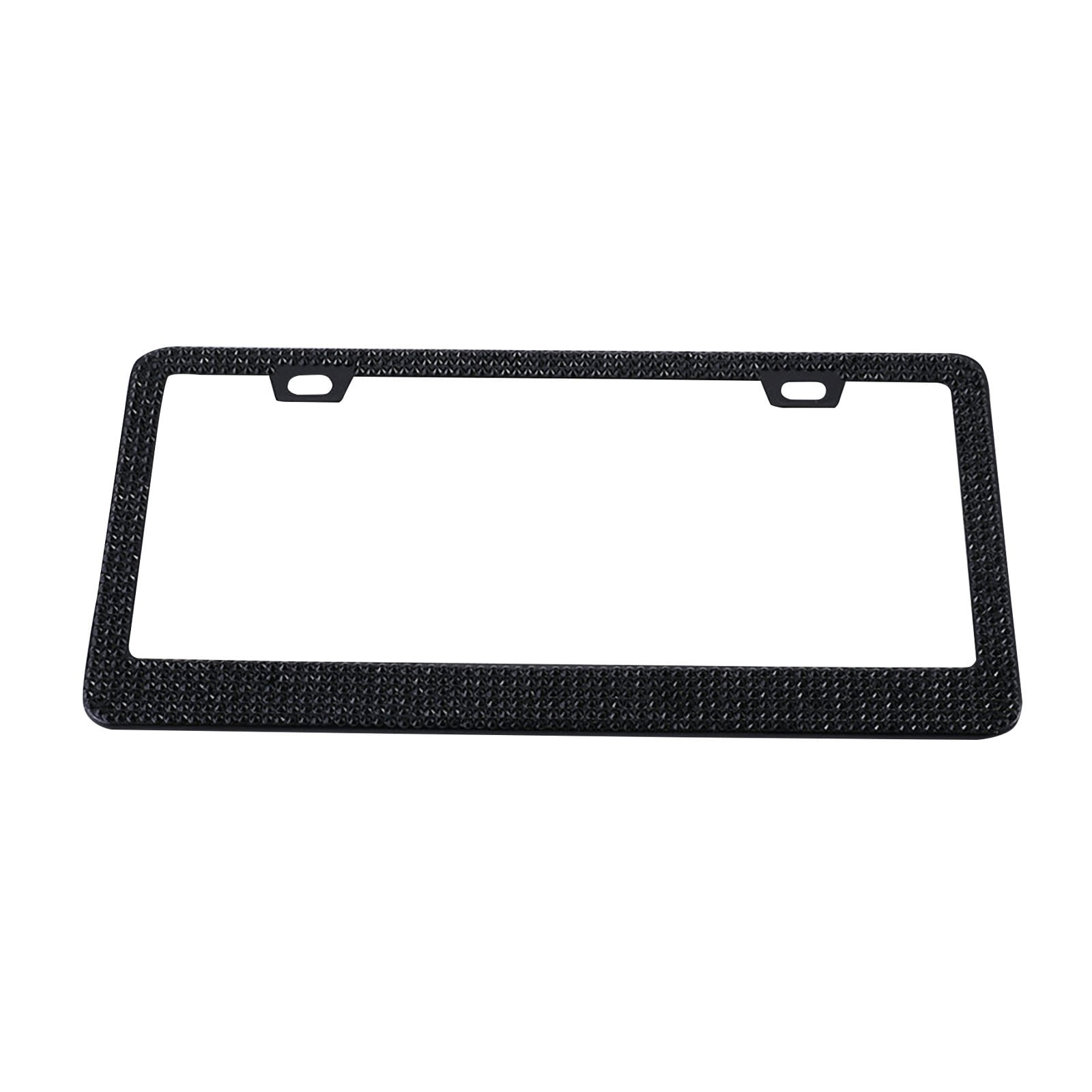 amousa License Plate Frame Ladies Shiny License Plate Frame Stainless ...