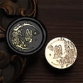 Brass Head Waxed Seal Stamp Series Sealing Waxed Stamp for Card ...