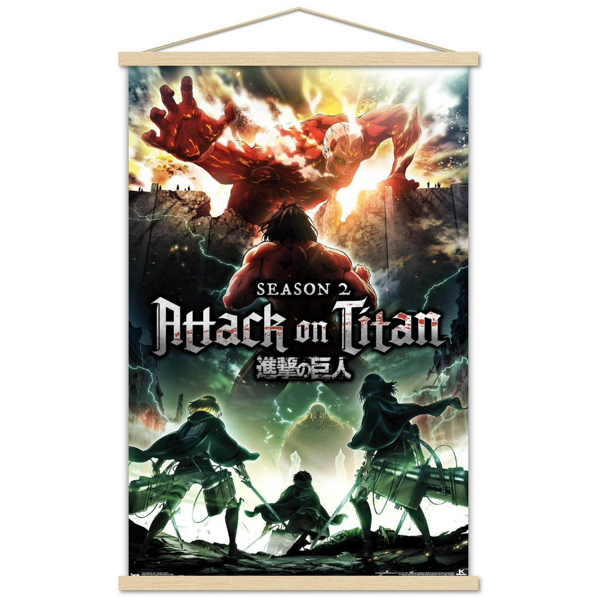 Click here for Trends International Attack On Titan - Season 2 Te... prices