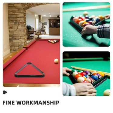 Mini Billiard Rack - Triangle Pool Ball Rack for Table Games - Walmart.com