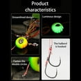3. Barbed Hook Jigs Head 40g 60g 80g 100g Kabura Sliding Lure Baits ...