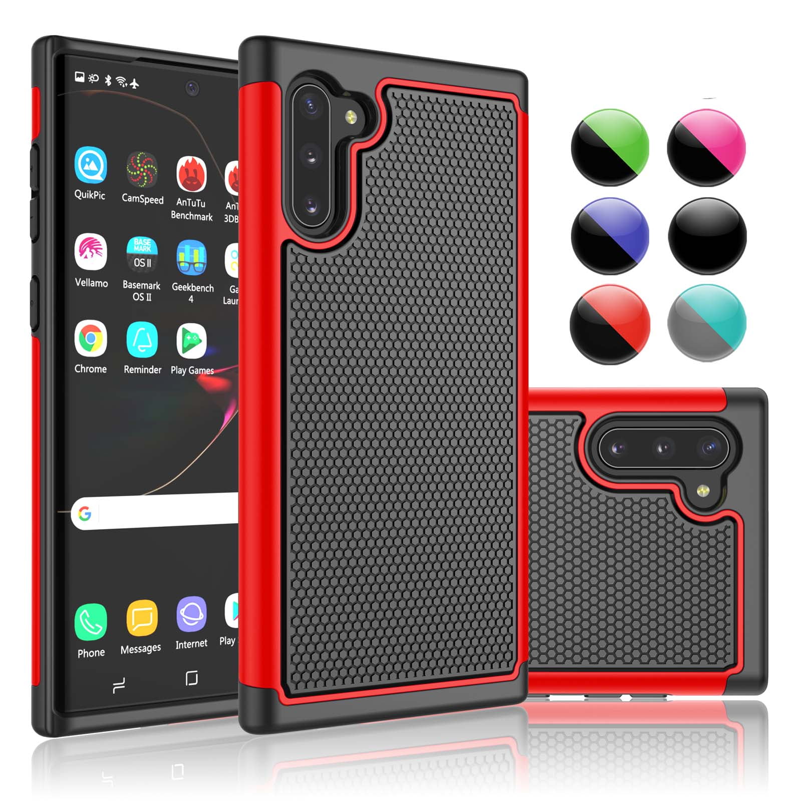 Galaxy Note 10 5G Cases, Cute Case for Note 10 5.3", Njjex Shock ...