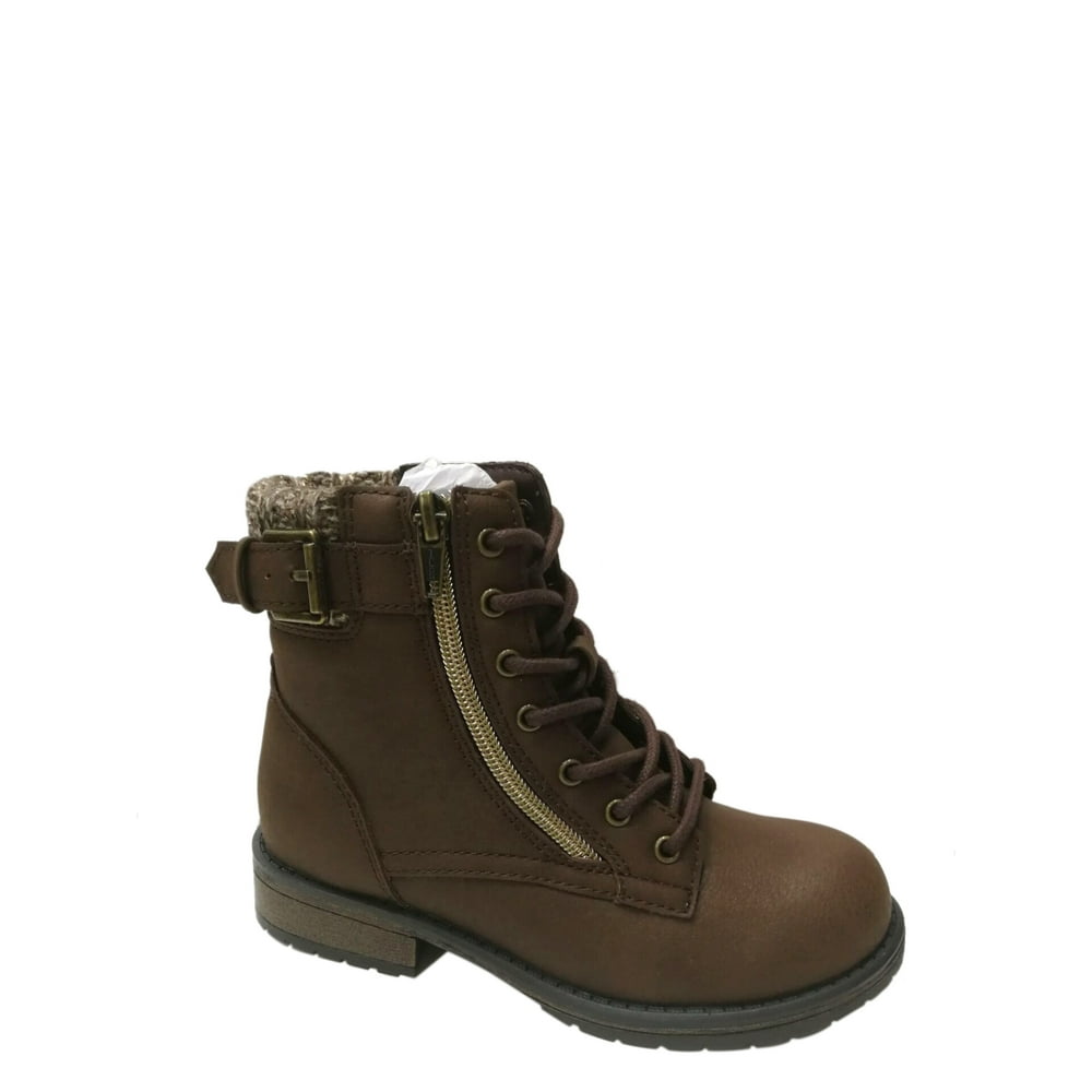 Wonder Nation - Wonder Nation Girls' Lace-Up Boot - Walmart.com ...