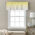 Valances for Windows Vinatage Moroccan Flowers Plaid Rod Pocket Short ...
