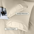 FUGee-4 Piece Queen Sheet Sets, Cooling Sheets, Blend Rayon Derived ...