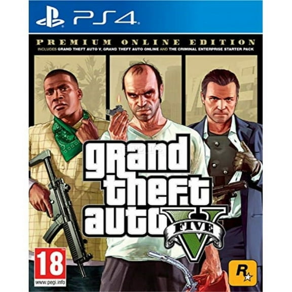 Grand Theft Auto V for PlayStation 3 - GTA V PS3 - Walmart.com