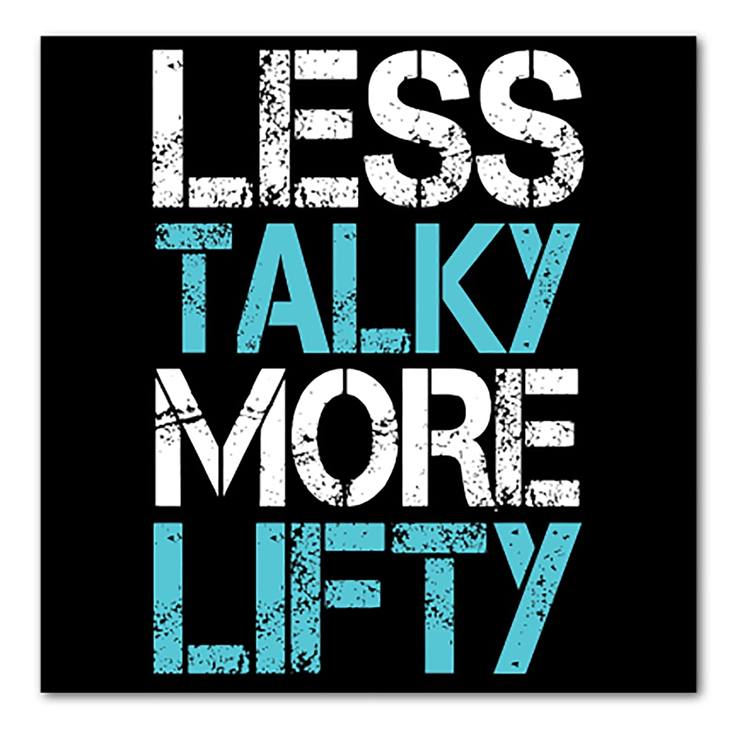 DistinctInk Custom Bumper Sticker - 4" x 4" Decorative Decal - Black ...