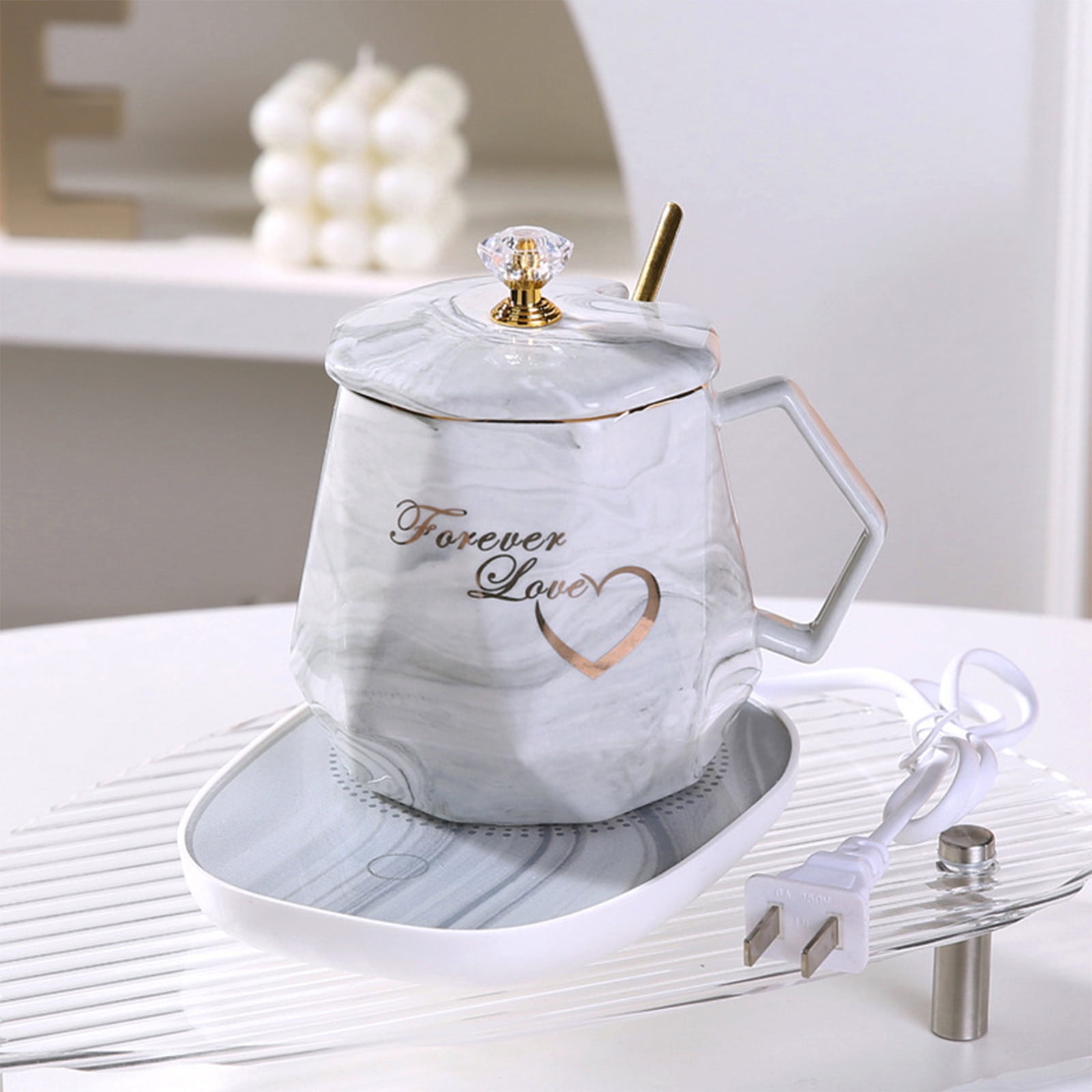 Click here for Leutsin Coffee Mug Warmer Set smart Heated Electri... prices