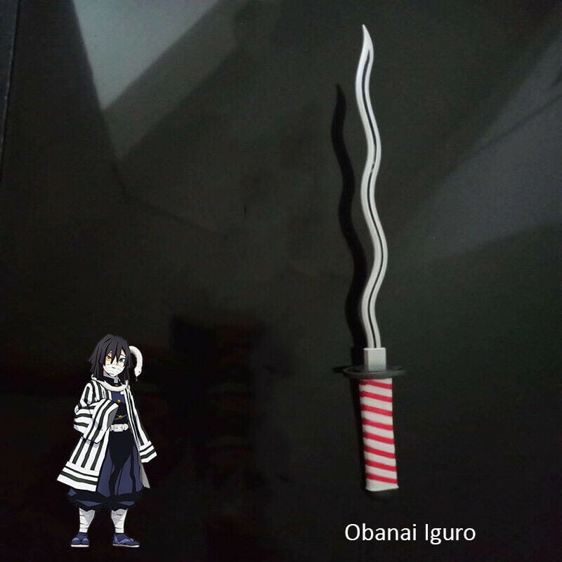 Buy 15.5 Demon Slayer Kimetsu no Yaiba Obanai Iguro Nichirin Blades ...