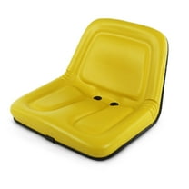 TY15863 Yellow High Back Seat / John Deere Lawn Mowers 130-430 ...
