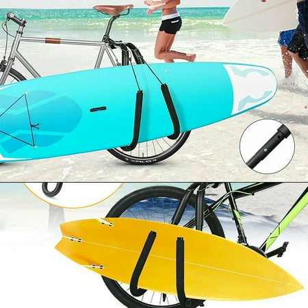 Surfboard Bike Rack Black Aluminum Bike Side Surfboard Surfboard bike ...
