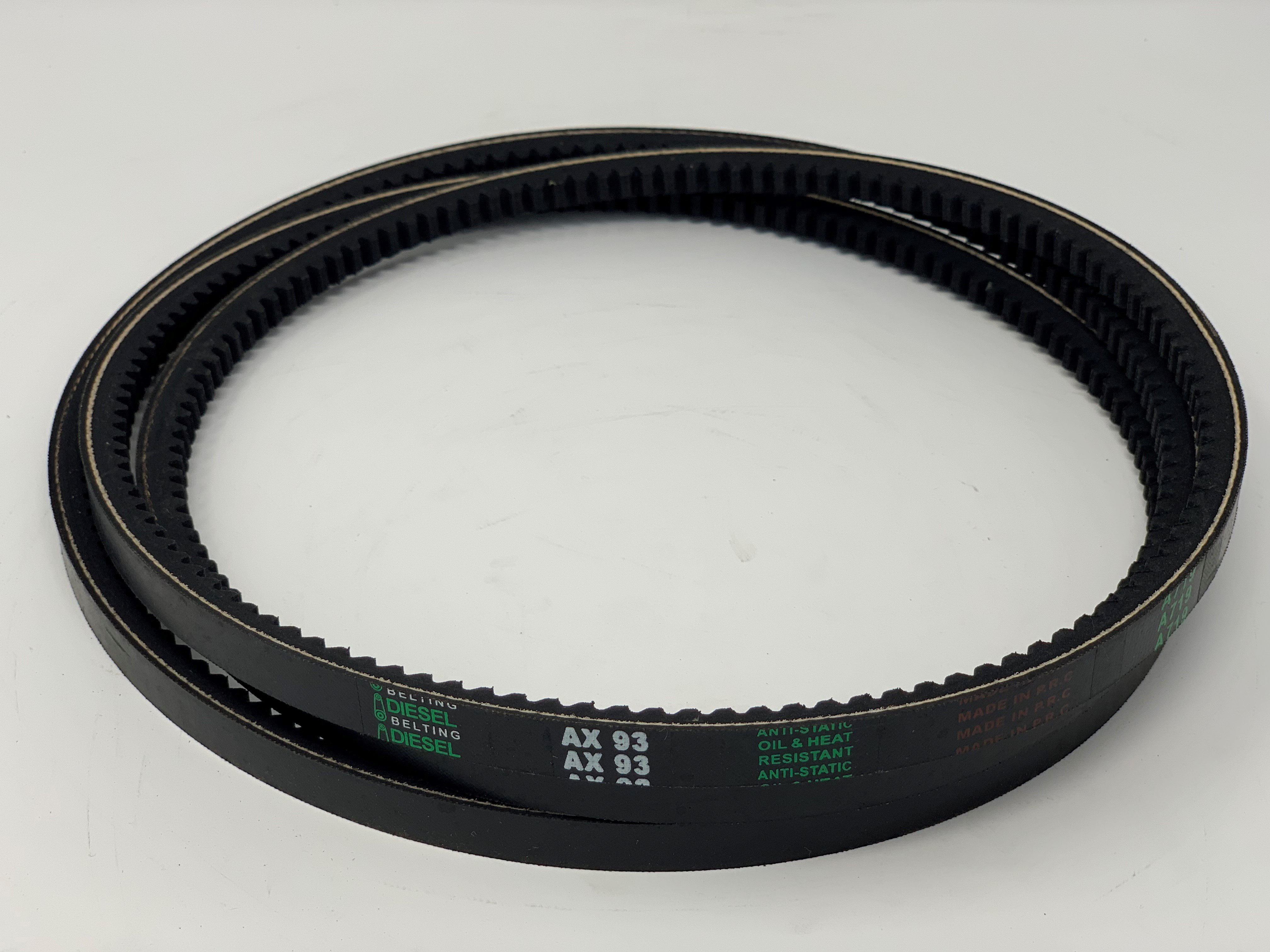 AX93 Classic Cogged V-Belt 1/2 x 95in Outside Circumference - Walmart.com