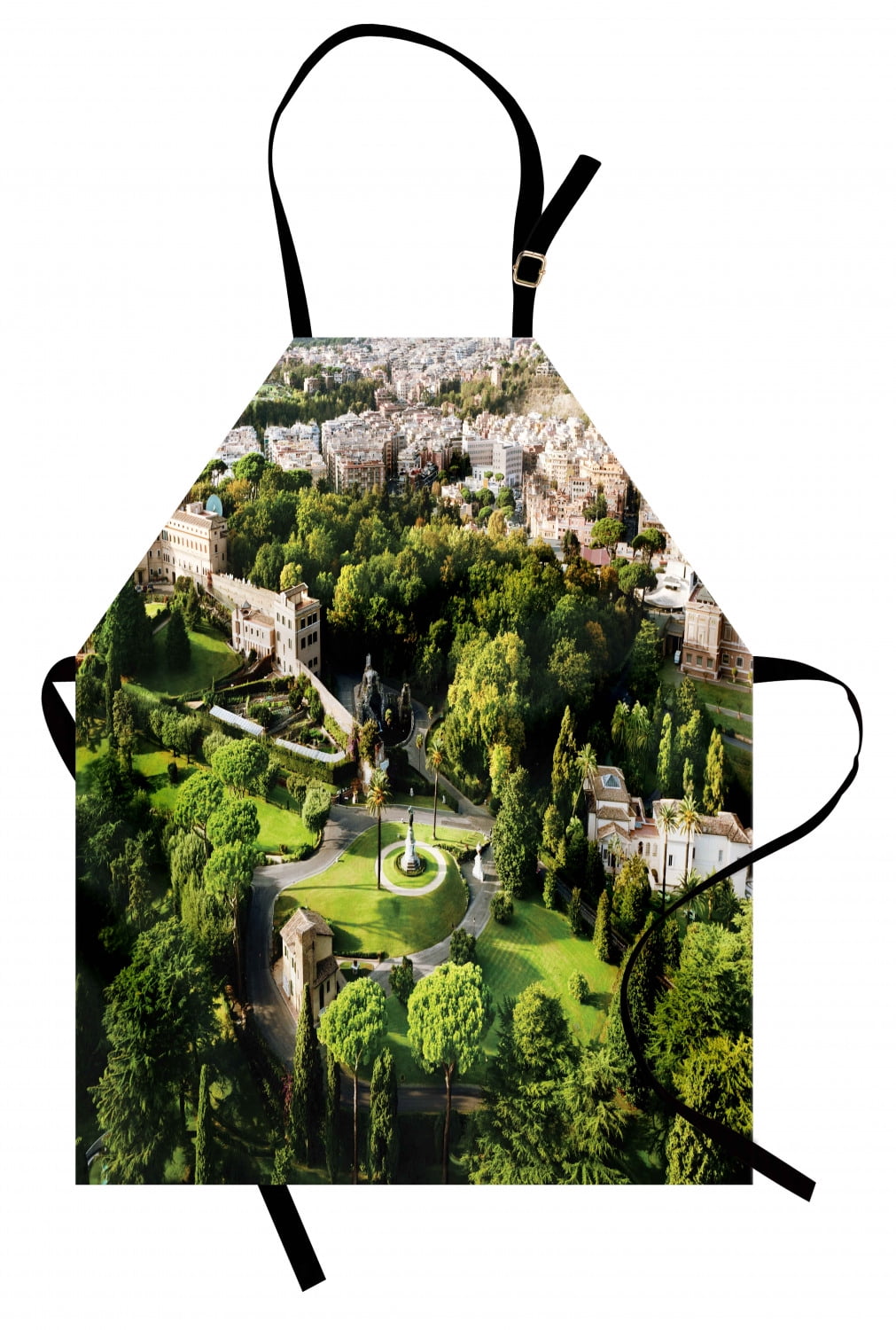 Italian Apron Vatican Gardens European Historic Landmark with Famous ...