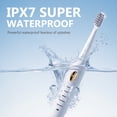 Electric Toothbrush for Adults and Kids, Rechargeable Toothbrush with 4 ...