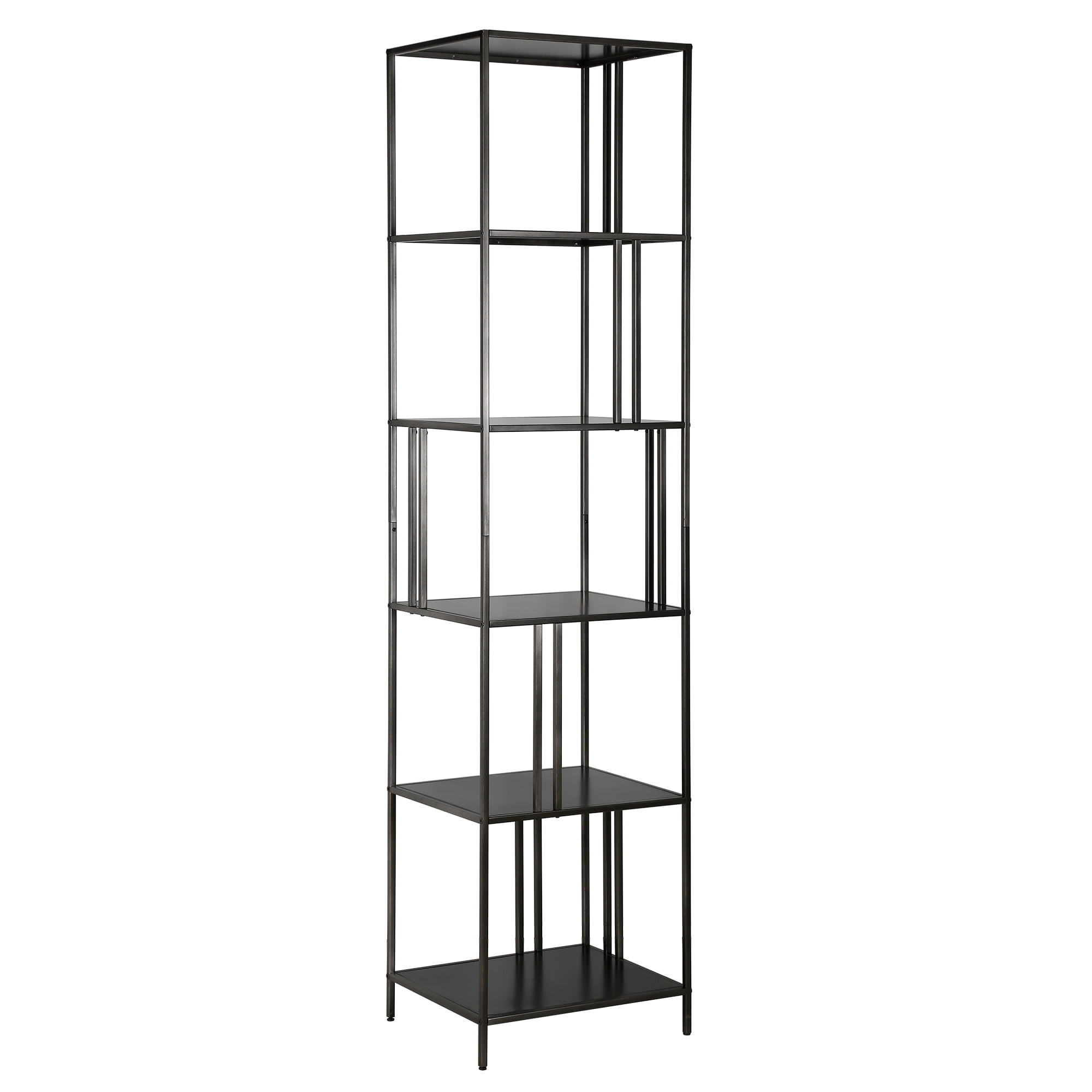 Evelyn&Zoe Industrial 18" Wide Bookcase - Walmart.com