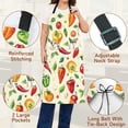Adjustable Kitchen Apron with Pockets for Women and Men,Soft Chef Apron ...