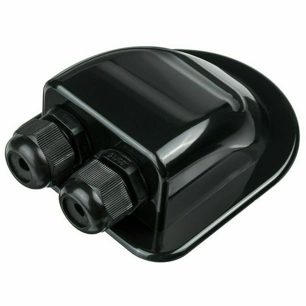 Unatoiry Solar Panel Roof Top Double Cable Entry Gland Junction Box ...