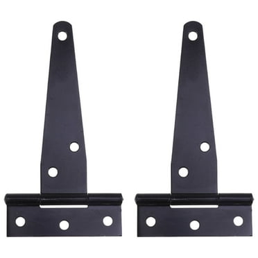 Renovators Supply Black Wrought Iron Lift Off Pintle Strap Hinge 16 in ...