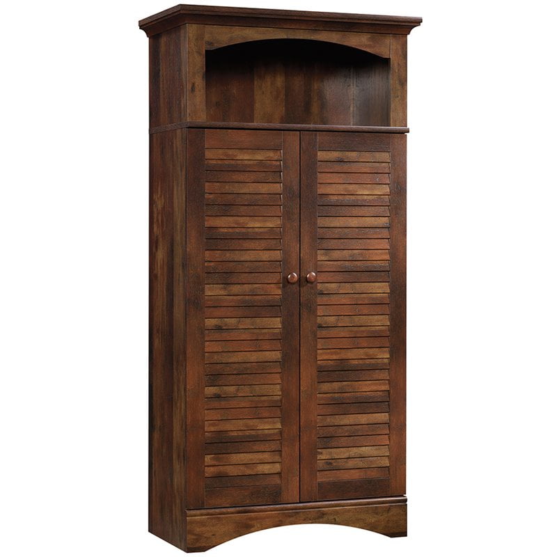 Pemberly Row Storage Cabinet in Curado Cherry - Walmart.com