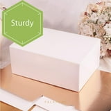PACKHOME 30 White Gift Boxes with Lids, Paper Gift Boxes Bulk for ...