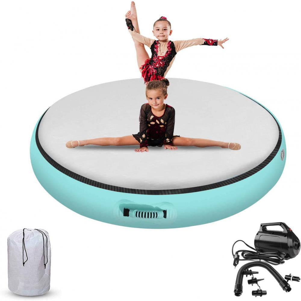 FBsport Inflatable Air Gymnastics Mat, 4/8 Inches Thick, Training ...