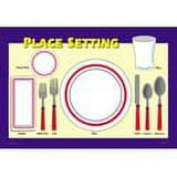 Painless Learning Place Setting Placemat - Walmart.com