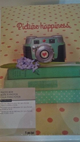 Recollections Photo Album Memory Storage Box, holds over 1,000 (4in x 6 ...