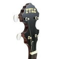 Pyle PBJ60 5-String Banjo with White Jade Pegs and Rosewood Fretboard ...
