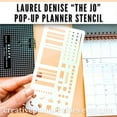 Multifunctional Journal Templates Plastic Planner Stencils Ruler for ...