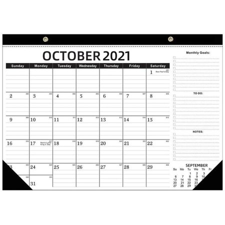 2021-2022 Desk Calendar Large Monthly Pages 17 x 12 inches Wall ...