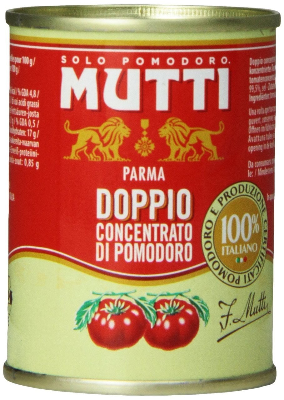 Mutti Double Concentrated Tomato Paste, 4.9 oz. Can, 12-Pack - Walmart.com