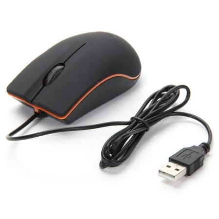 Jinnoda USB 3D Wired Optical Mini Mouse Mice For PC Laptop Computers ...