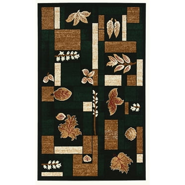 Capri Vine Black and Beige Rug, Multiple Sizes - Walmart.com