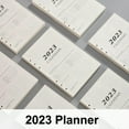 SKYDUE Loose Leaf Notebook Planner 2023，Weekly & Monthly Planner in ...