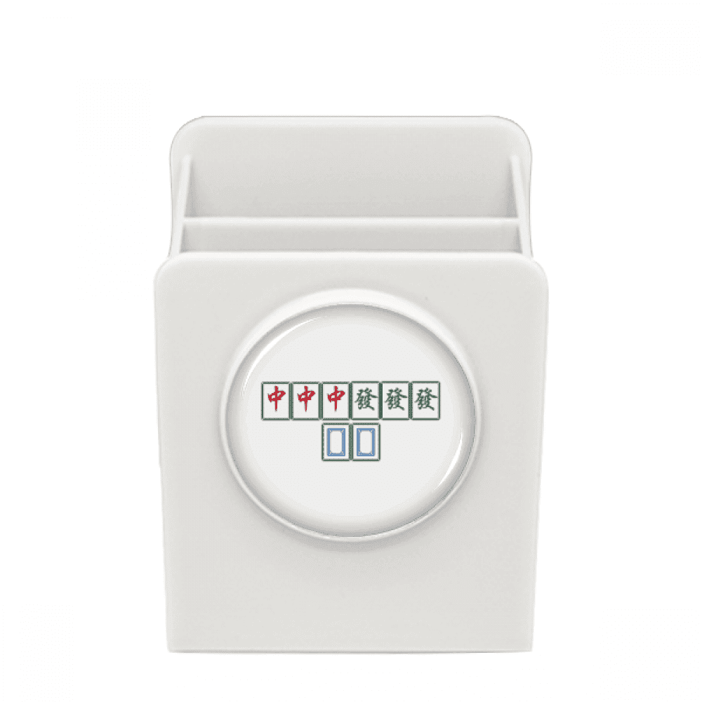 Junior Three Chiefs Mahjong Tiles Desk Pencil Holder Cup Pen Organizer ...