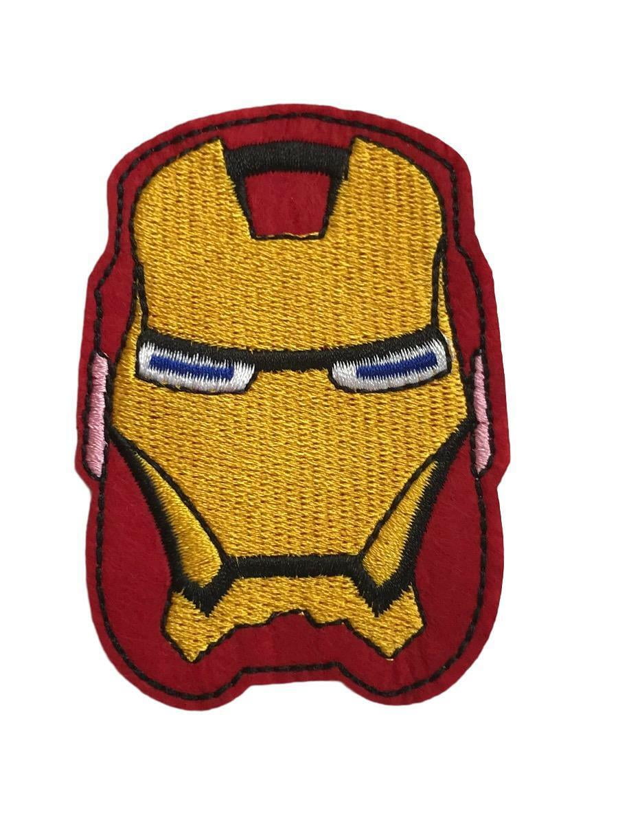Iron Man Iron On Patch 3 Inch - Walmart.com