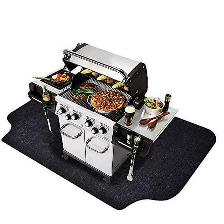 CONVELIFE Under The Grill Mat for Gas,Electric Grill,Absorbent Grill ...