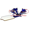 Techtongda 4 Color Screen Printing Kit Silk Screen Printing Machine ...