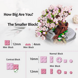 Cherry Blosson Tree Bonsai 426 Pieces Flower Building Block Enternal ...