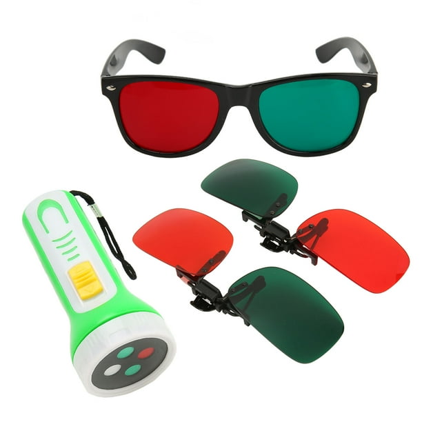 Worth Four Light Test, 4 Dot Red Green Glasses Increase Color Contrast ...