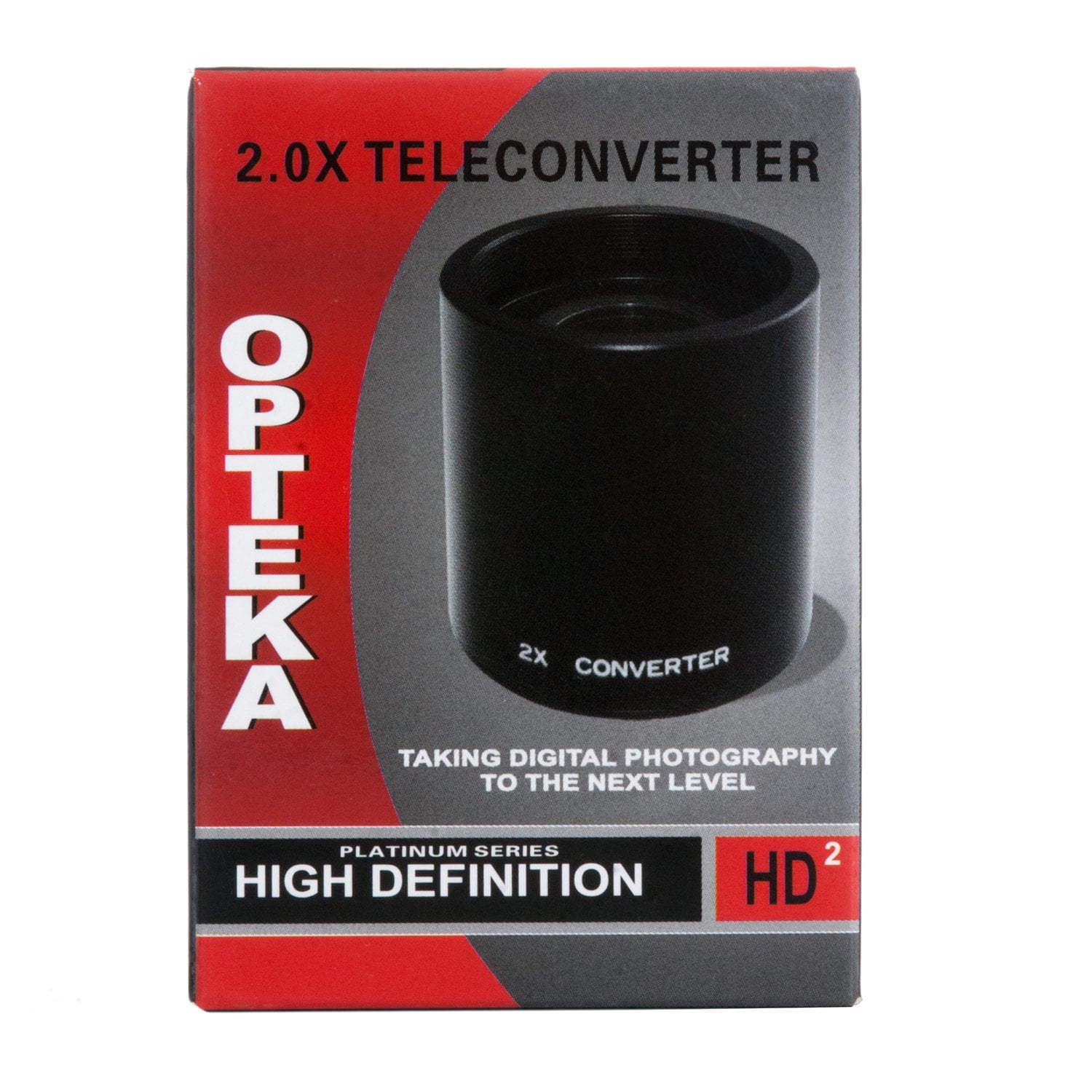 Opteka High Definition 2X Telephoto Converter for the Opteka 650-1300mm ...