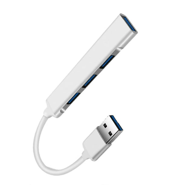 Mini Docking Station 4 Ports Usb 3.0 Cable Hub Splitter Connector For ...