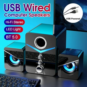 D-202 Multimedia Audio System: USB Wired Combination Speakers for ...